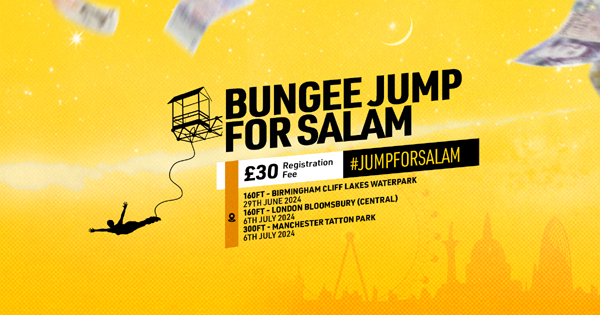 Salam Charity UK Challanges | Bungee Jump With Salam Charity